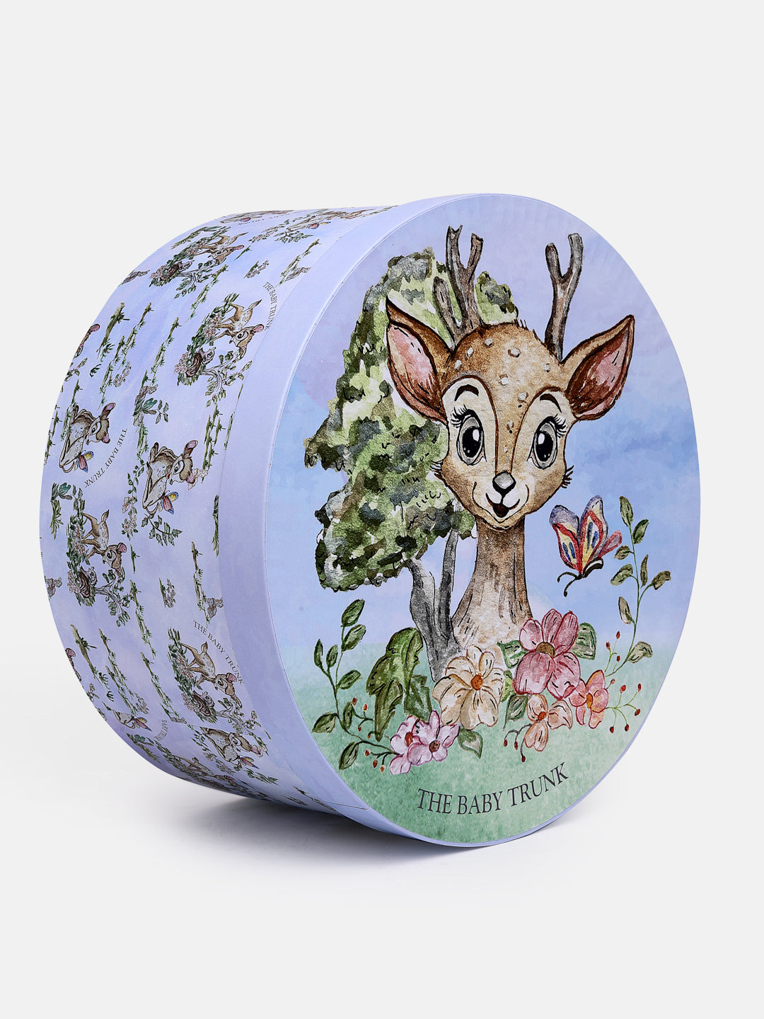 Shop Bambi Print Circular Box for the Baby Gifting – The Baby Trunk